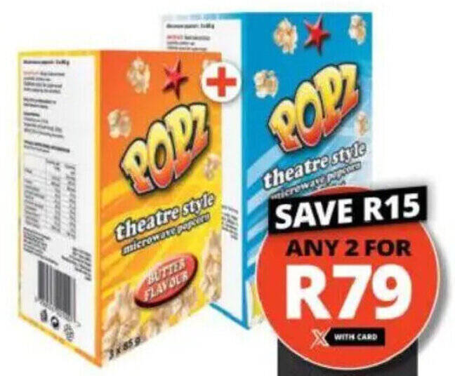 Popcorn specials at Checkers – Oct 2025