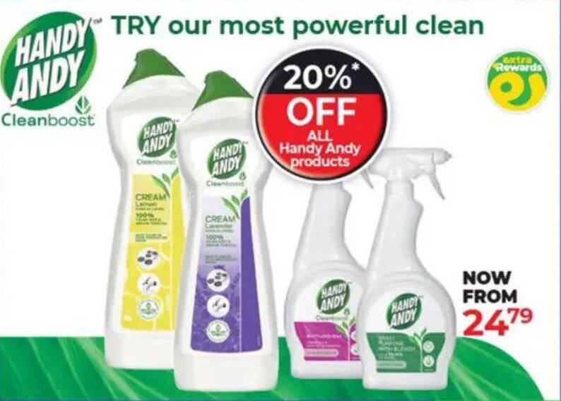 Handy Andy specials – Find and view the lowest price on your next Handy ...