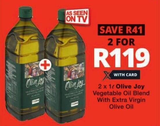 Olive oil specials at Checkers – Oct 2025