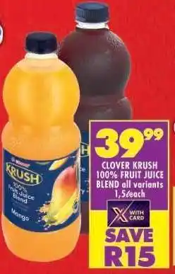 Fruit juice specials at Shoprite – Oct 2025