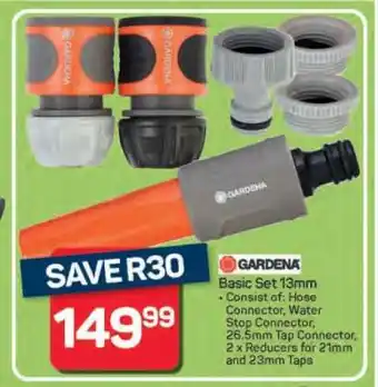 Gardena Basic Set 13mm offer at Pick n Pay Hypermarket
