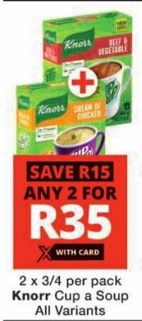 Cup specials at Checkers – Oct 2025