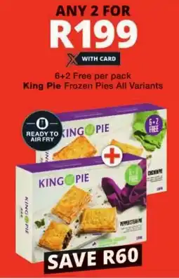 Pies specials at Checkers – Sept 2025