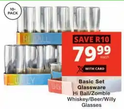 Glasses specials at Checkers – Sept 2025