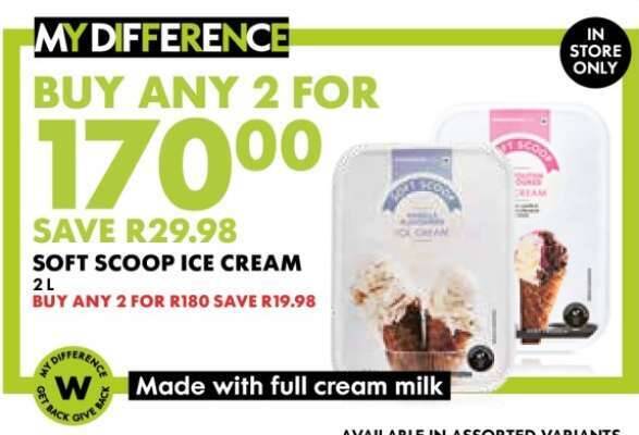 Ice Cream specials at Woolworths – Sept 2025