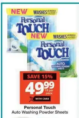 Washing powder specials at Checkers – Sept 2025