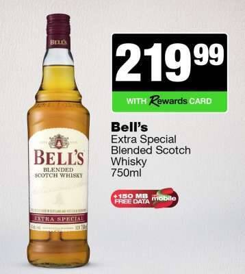 Bell's specials at Spar Tops – Jan 2026