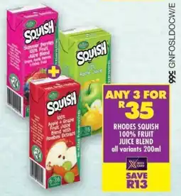 Fruit juice specials at Shoprite – Oct 2025
