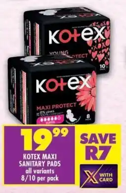 Pads specials at Shoprite – Oct 2025