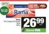 Rama specials at Spar – Oct 2025