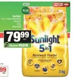 Washing powder specials at Spar – Oct 2025