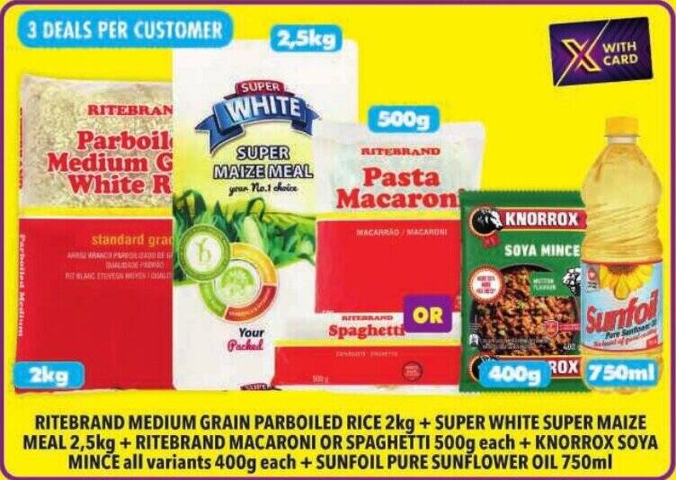Essential Combos offer at Shoprite