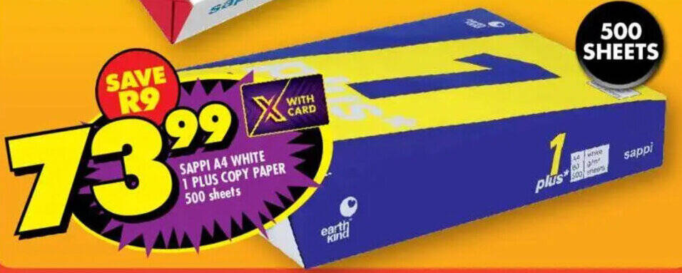 Paper specials at Shoprite – Nov 2025