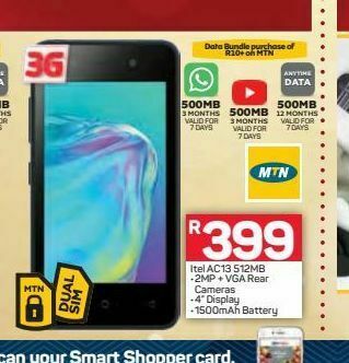 Itel ac13 offer at Pick n Pay