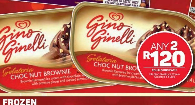 Ola ice cream 2 offer at Pick n Pay Hypermarket
