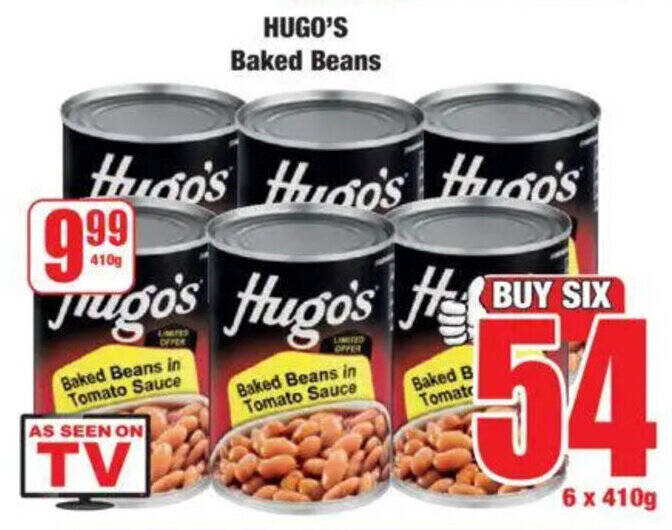 Hugo's specials at Boxer – Oct 2025