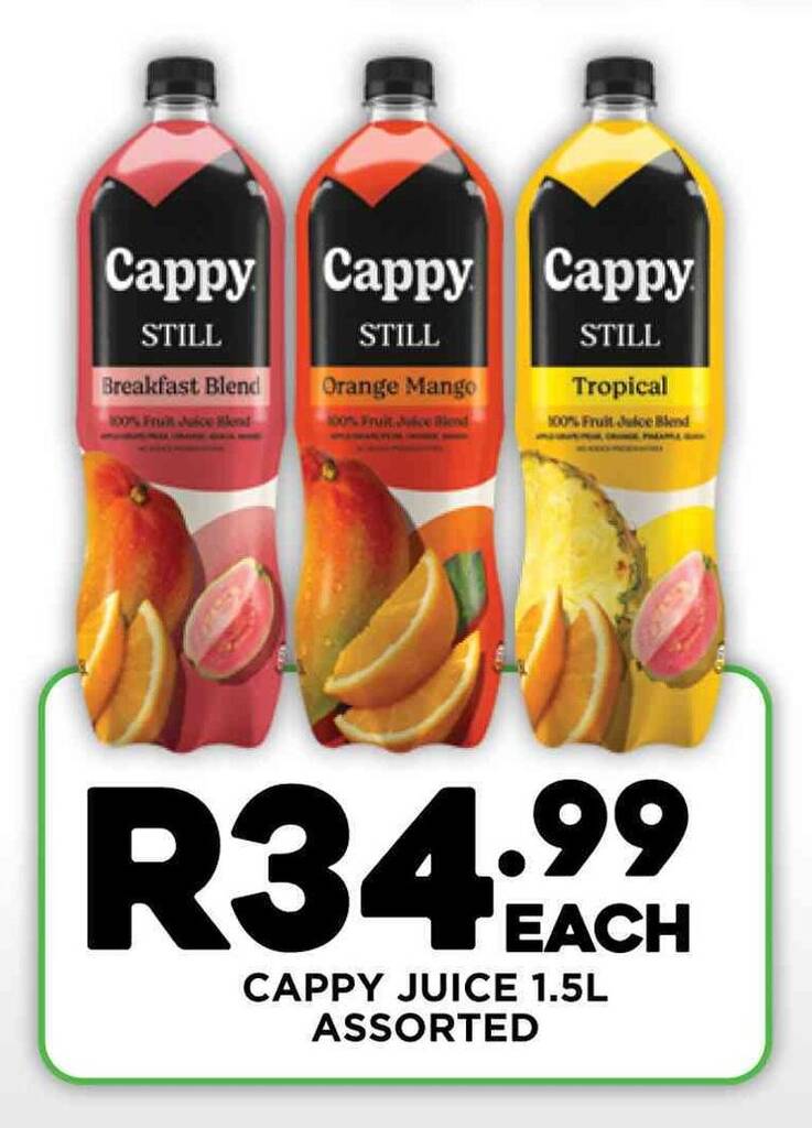 Cappy specials – Find and view the lowest price on your next Cappy ...