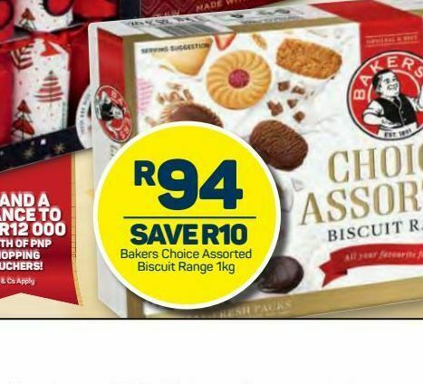 Bakers biscuits offer at Pick n Pay