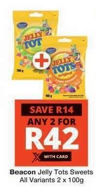 Sweets specials at Checkers – Nov 2025