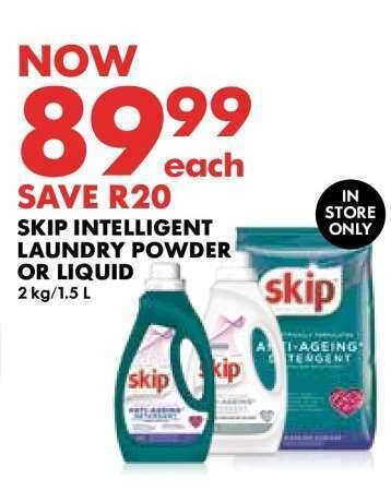 Laundry powder specials at Woolworths – Oct 2025