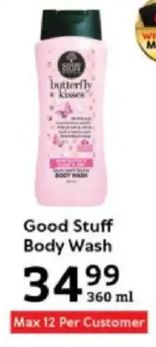 Good Stuff Body Wash 360 ml offer at Oxford Freshmarket