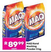 Maq Hand Washing Powder-3Kg Each offer at Game