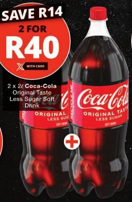 Soft drink specials at Checkers – Oct 2025