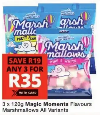 Magic Moments Flavours Marshmallows All Variants 3 x 120 g offer at ...
