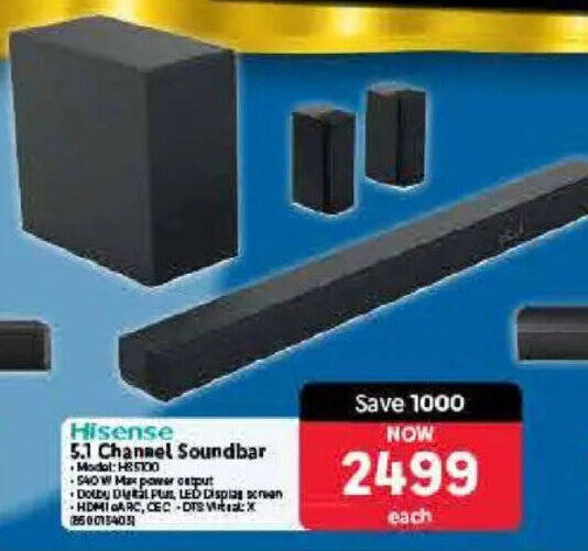 Soundbar specials at Makro – Nov 2025