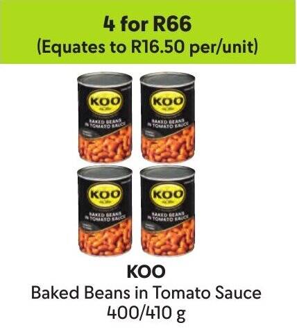 KOO specials at Makro – Dec 2026