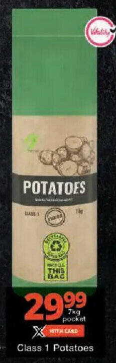 Potatoes specials at Checkers – Nov 2025