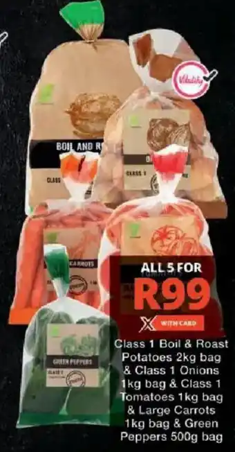 All 5 for R99 offer at Checkers