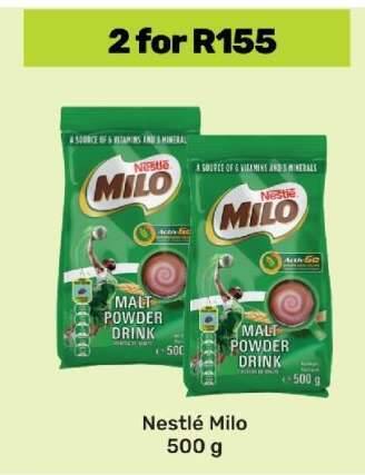 Nestlé Milo 500 g offer at Game