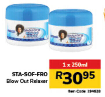 STA-SOF-FRO Blow Out Relaxer 1 x 250 ml offer at Jumbo