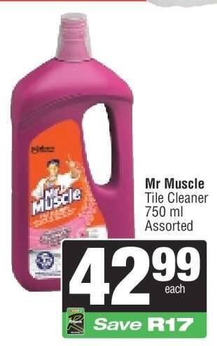 Mr Muscle Tile Cleaner offer at Spar