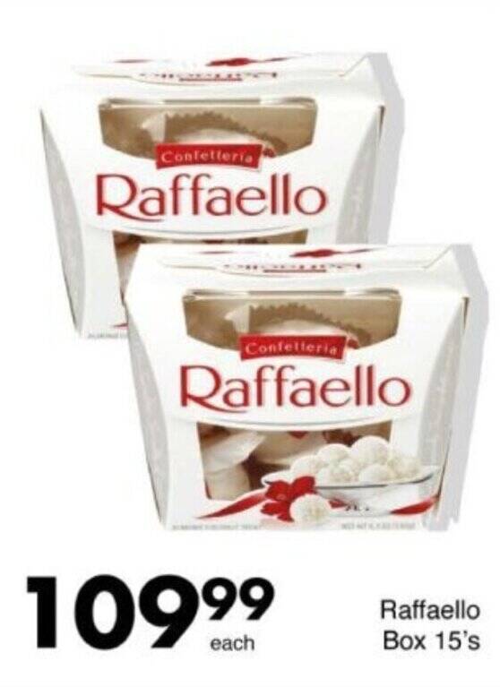 Raffaello Box 15's offer at Save Hyper