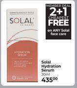 Solal Hydration Serum-30ml offer at Dis-Chem