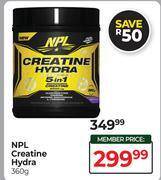 NPL Creatine Hydra-360g offer at Dis-Chem