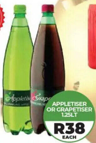 Appletiser specials at 1UP – Dec 2025