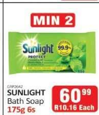 SUNLIGHT BATH SOAP offer at KitKat Cash and Carry