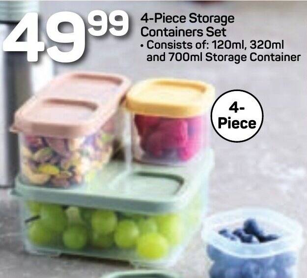 DAY Storage Containers Set offer at Pick n Pay Hypermarket