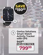 Genius Solutions Smart Watch Activity Tracker With GPS offer at Dis-Chem