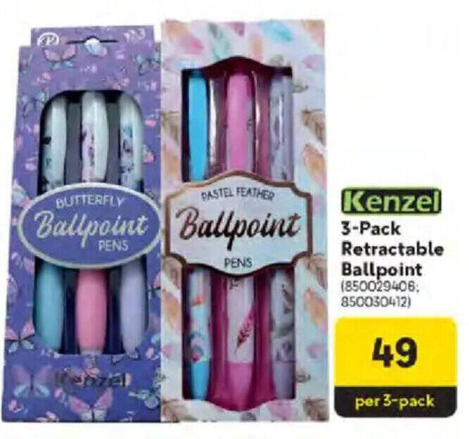 Kenzel Retractable Ballpoint offer at Makro