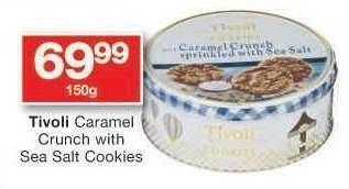 Tivoli Caramel Crunch with Sea Salt Cookies offer at Checkers
