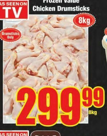 Chicken drumsticks offer at Boxer