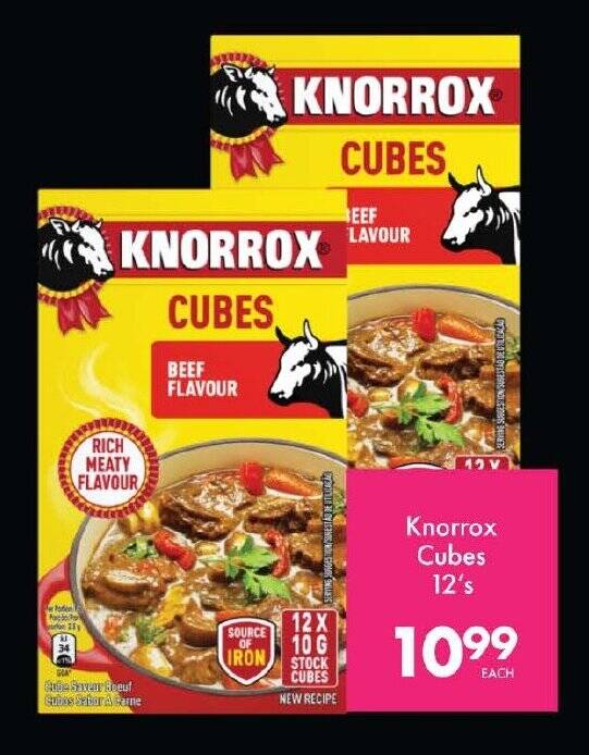 Knorrox Cubes 12's offer at Save Hyper