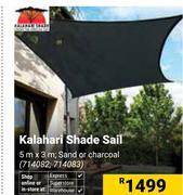 Kalahari Shade Sail 714082, 714083 offer at Builders Warehouse