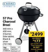 Cadac 57 Pro Charcoal Braai 440mm x 450mm 751192 offer at Builders Warehouse