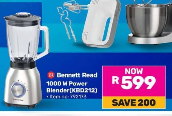 Bennett Read 1000 W Power Blender (KBD212) offer at Game