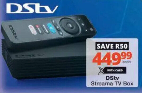 DStv Streama TV Box offer at Checkers Hyper
